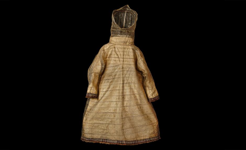 Conservation case study: Intestine garments | Pitt Rivers Museum