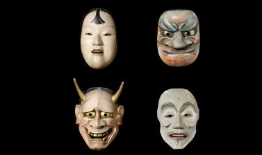 Conservation case study: Noh theatre masks | Pitt Rivers Museum